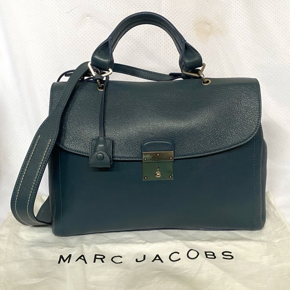 Marc Jacobs | Bags | Marc Jacobs The 984 Satchelnautical Blue | Poshmark